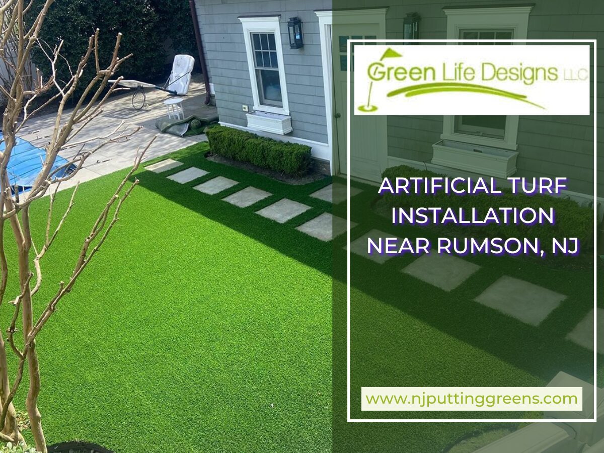 Artificial Turf Installation Near Rumson, NJ | Green Life Designs